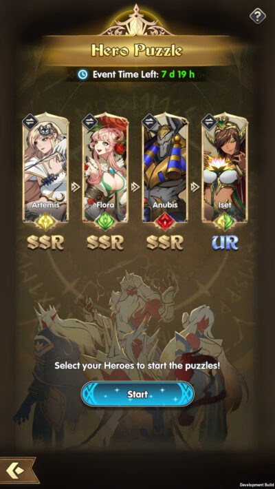 Hero Puzzle Event - Mythic Heroes